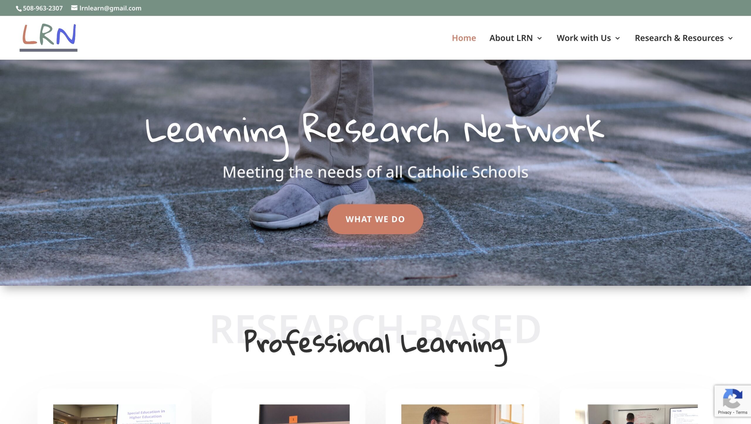 Learning Research Network - Wildman Web Solutions