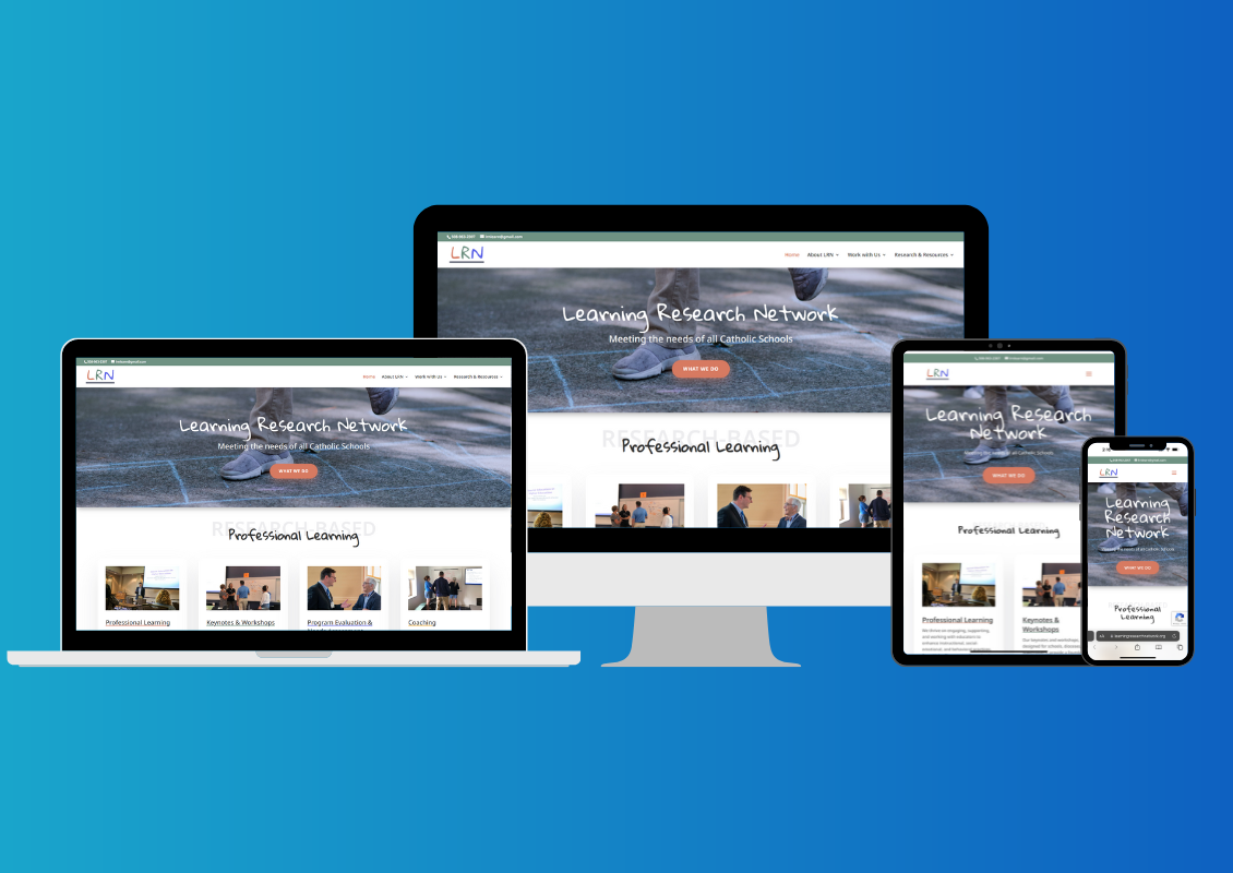 Learning Research Network - Wildman Web Solutions